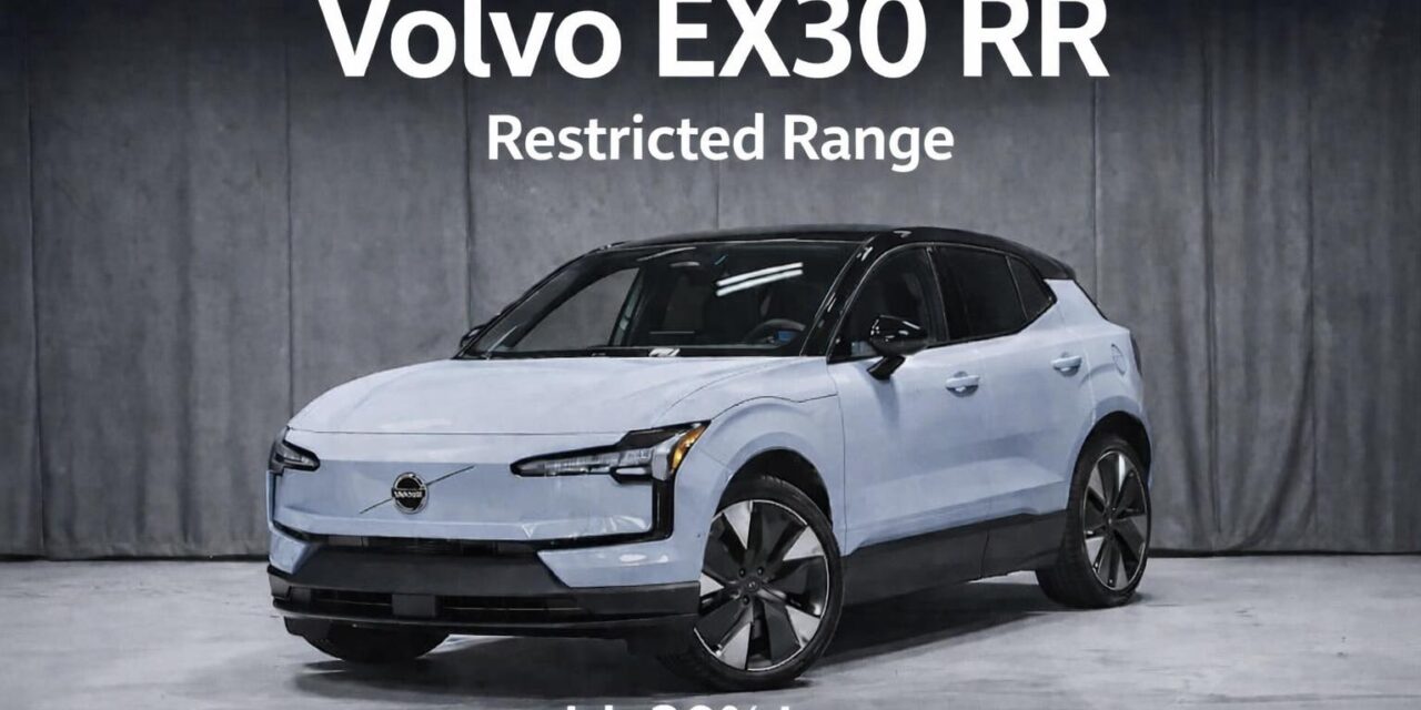 Volvo Issues Critical Fire Risk Warning for EX30; Owners Told Not to ...